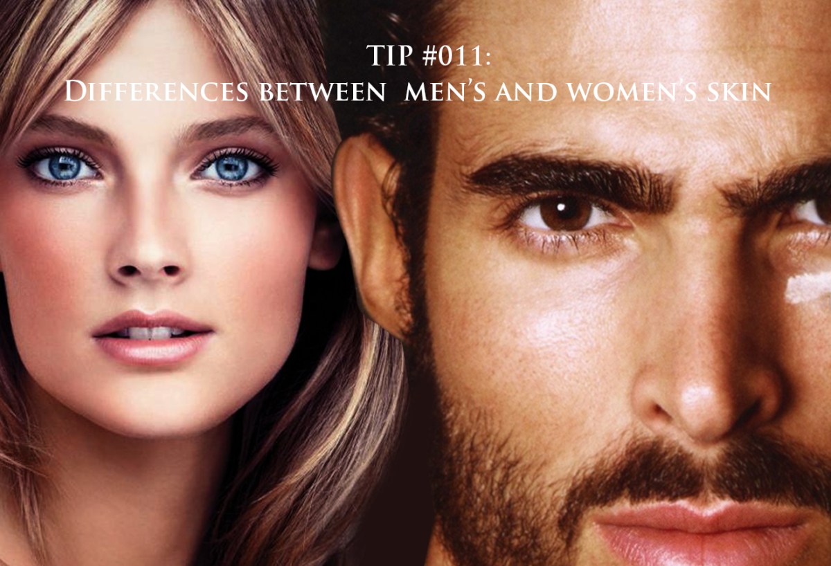 Differences between men’s and women’s skin
